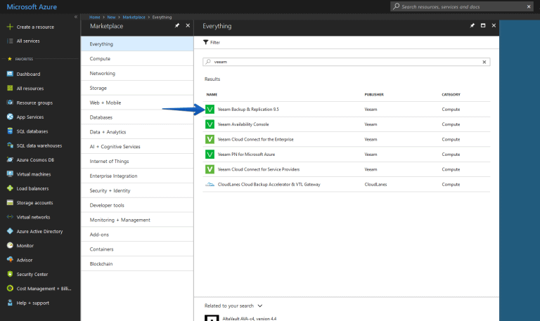 Veeam: Backup and restore workloads to Microsoft Azure – Deploy Veeam Backup & Replication in ...