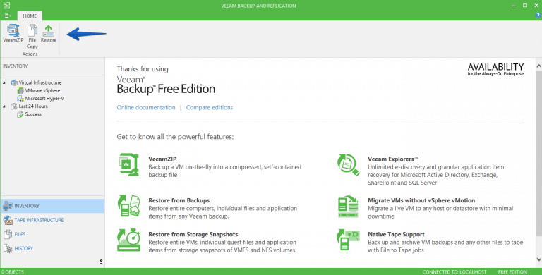 Veeam: Backup and restore workloads to Microsoft Azure – Restoring Microsoft Azure, from ...