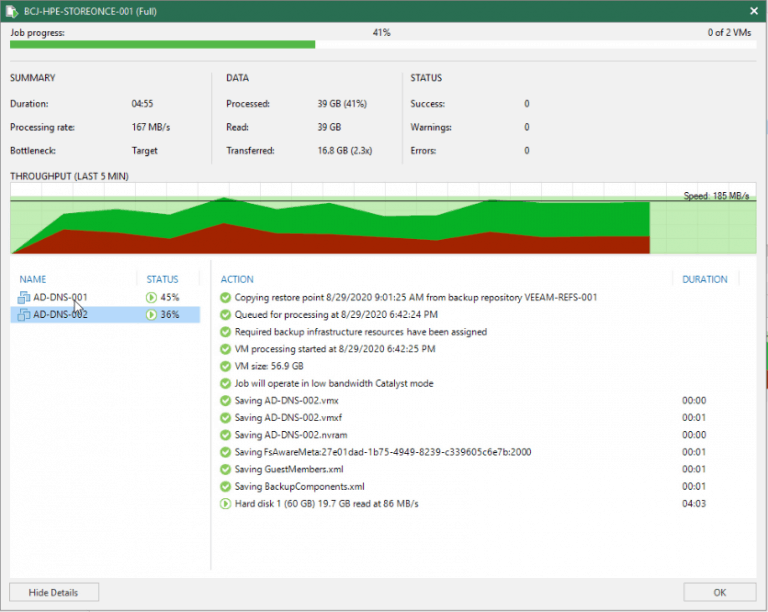 HPE: How to configure Veeam Backup & Replication with HPE StoreOnce and Catalyst Store - The ...